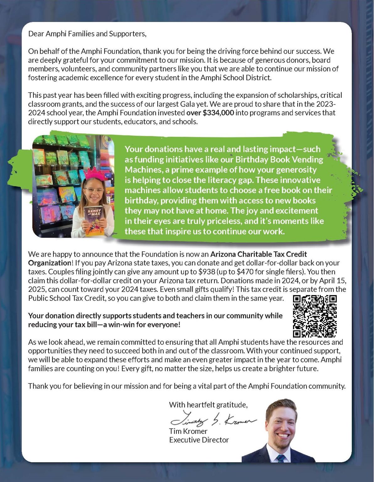 Annual Impact Report - Amphi Foundation